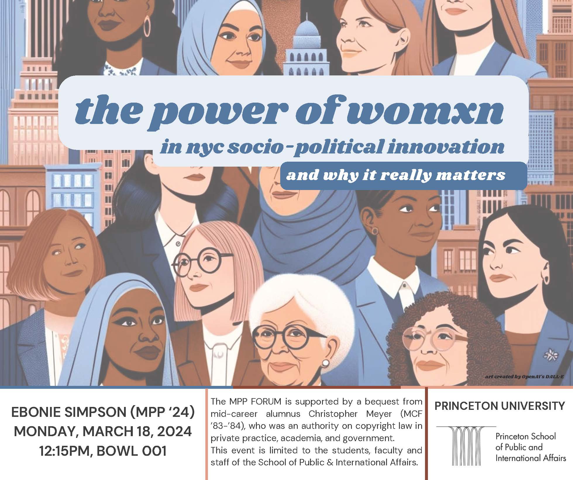 MPP Forum: The Power of Women in NYC Social Policy Innovation & Why It ...