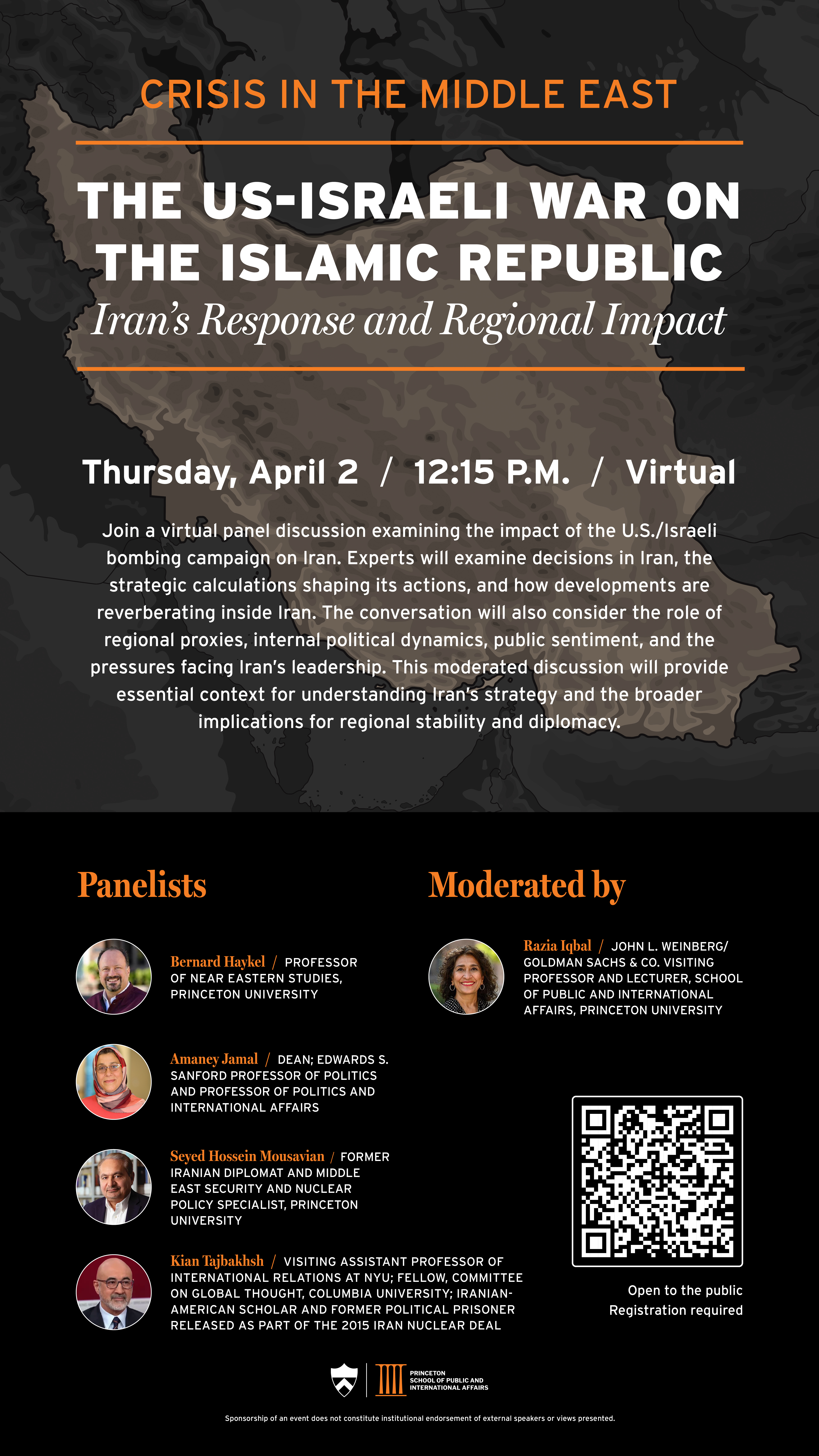 Crisis in the Middle East (Panel II) -- The US-Israeli War on the ...